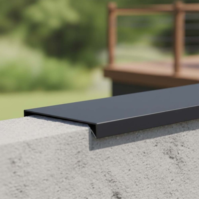 Couvertine aluminium sur mesure