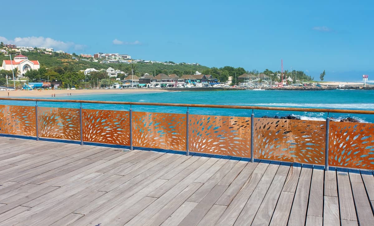 Balustrade Design Métal - Découpe laser Balustrade - Laserkit